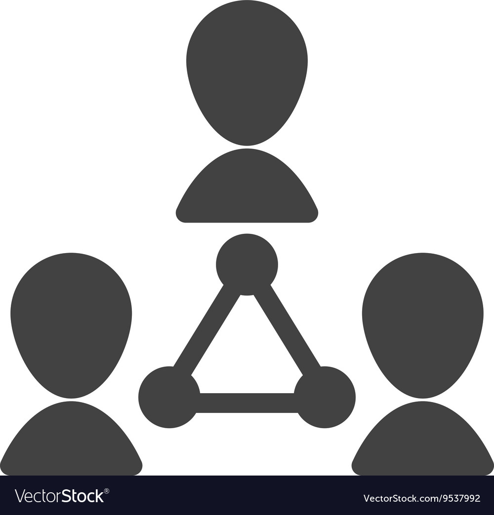 Customer Network Royalty Free Vector Image - VectorStock