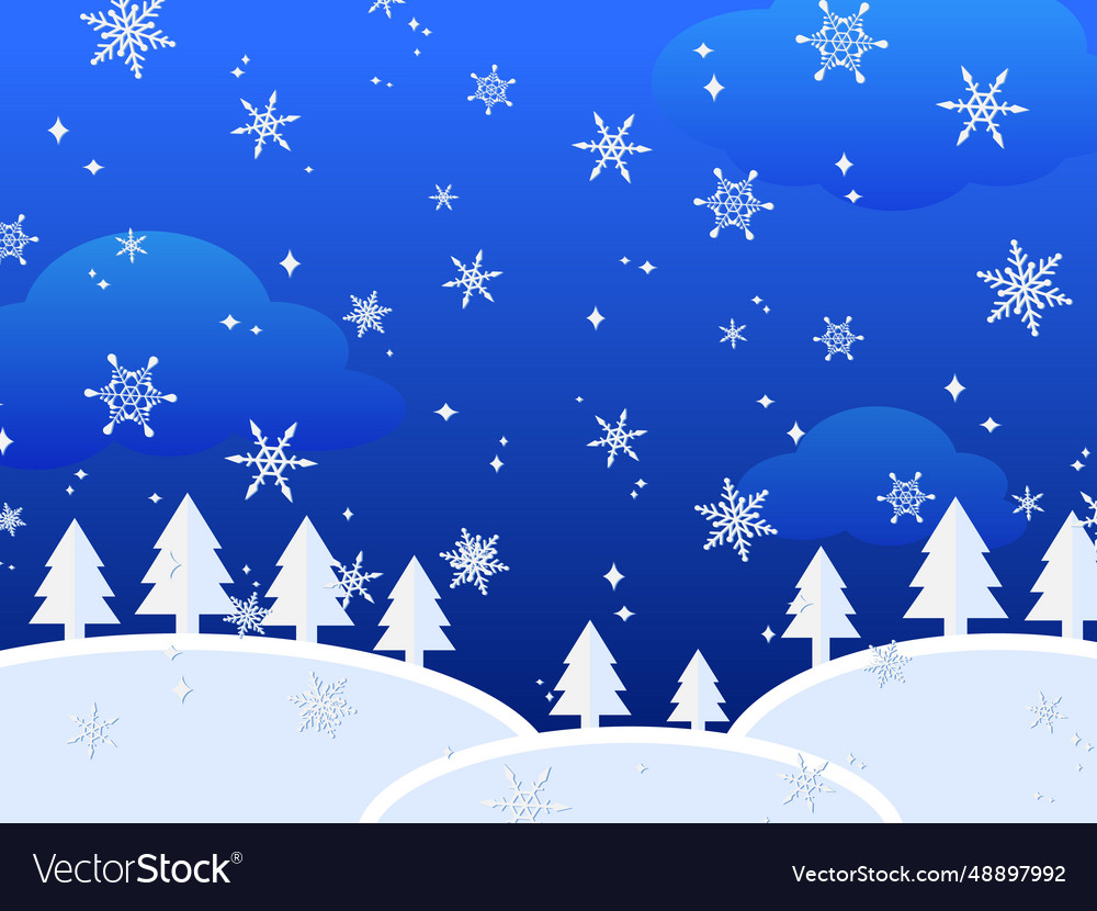Winter background 01 Royalty Free Vector Image