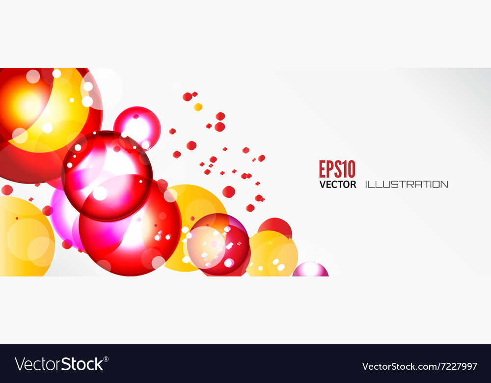 Abstract background with round elements Royalty Free Vector