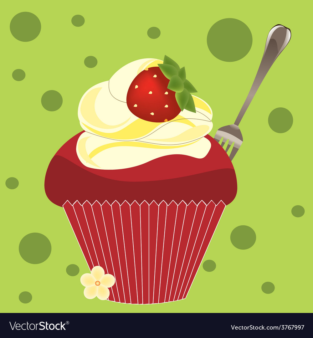 Cupcake Royalty Free Vector Image - VectorStock