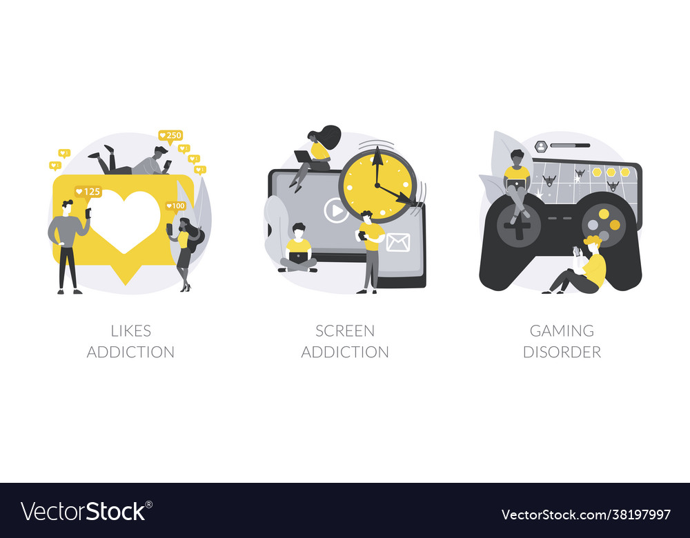 Digital overload abstract concept Royalty Free Vector Image Digital overload abstract concept Royalty Free Vector Image