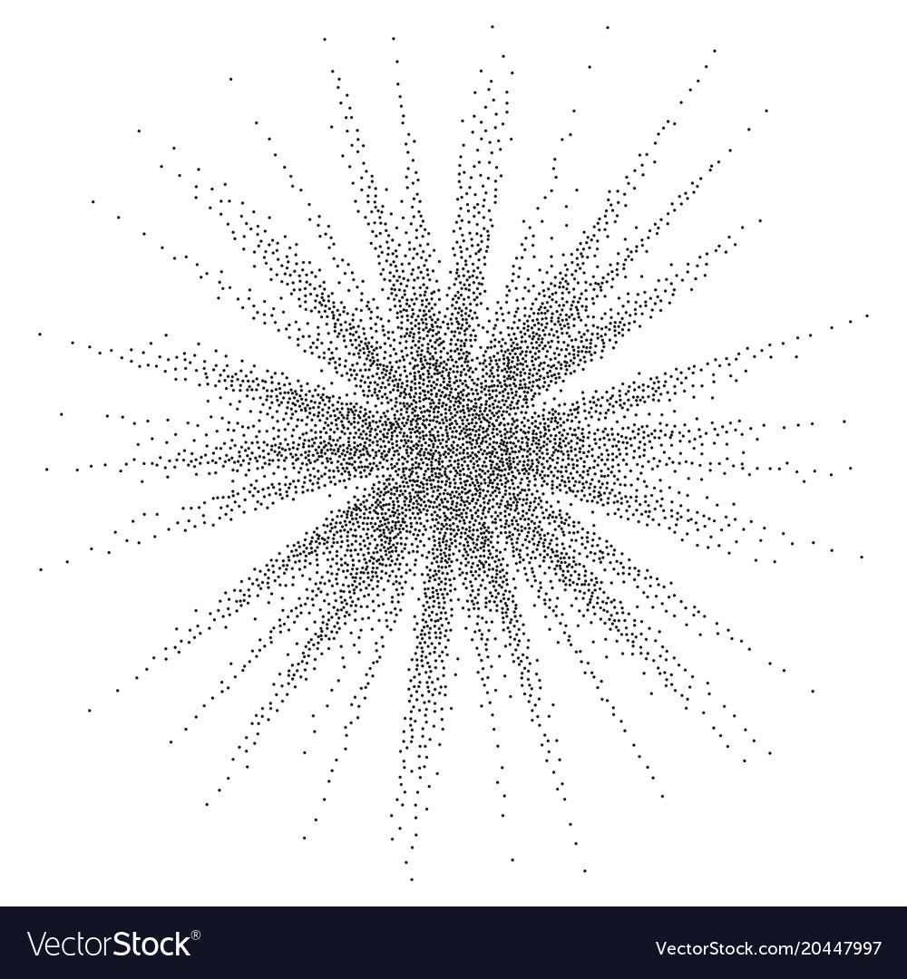 Technology dot particles background Royalty Free Vector