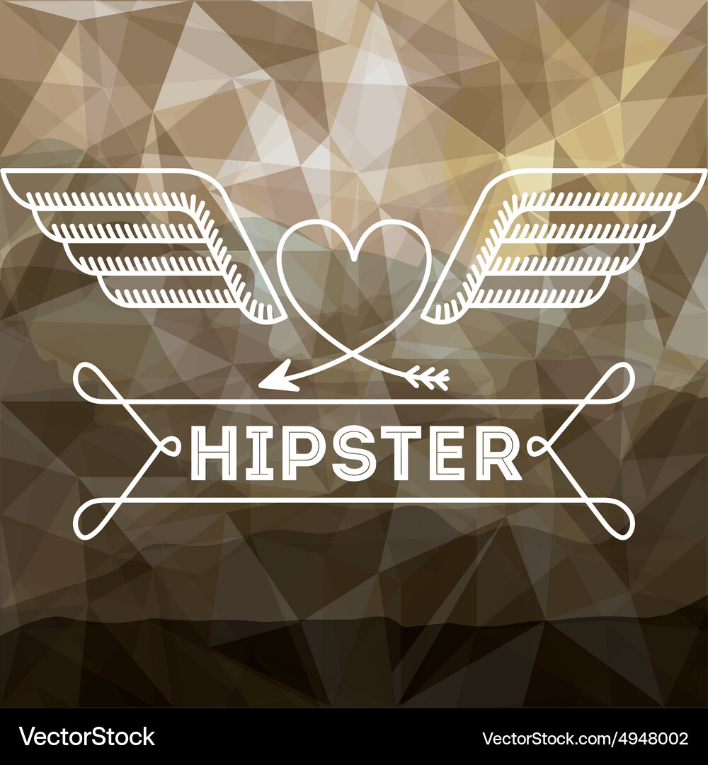 Hipster style design Royalty Free Vector Image