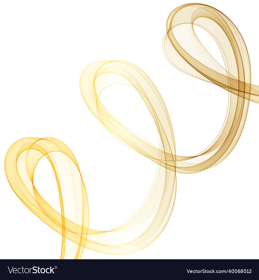Brown wave pattern elegant design element Vector Image