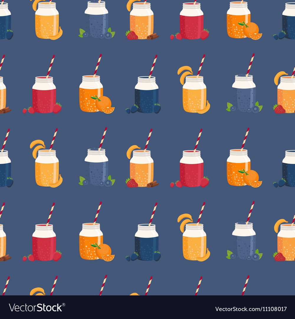 Blue smoothie patterned background Royalty Free Vector Image