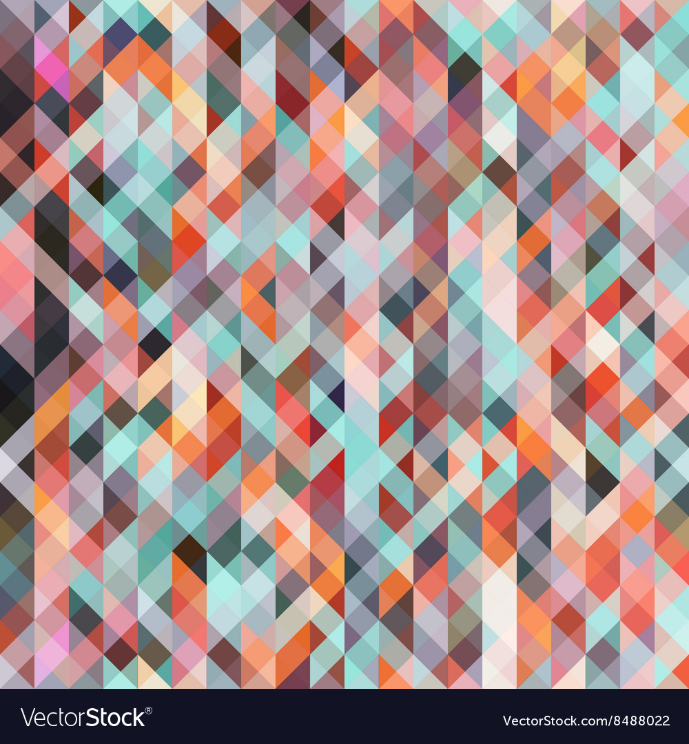 Abstract multicolored background triangles Vector Image