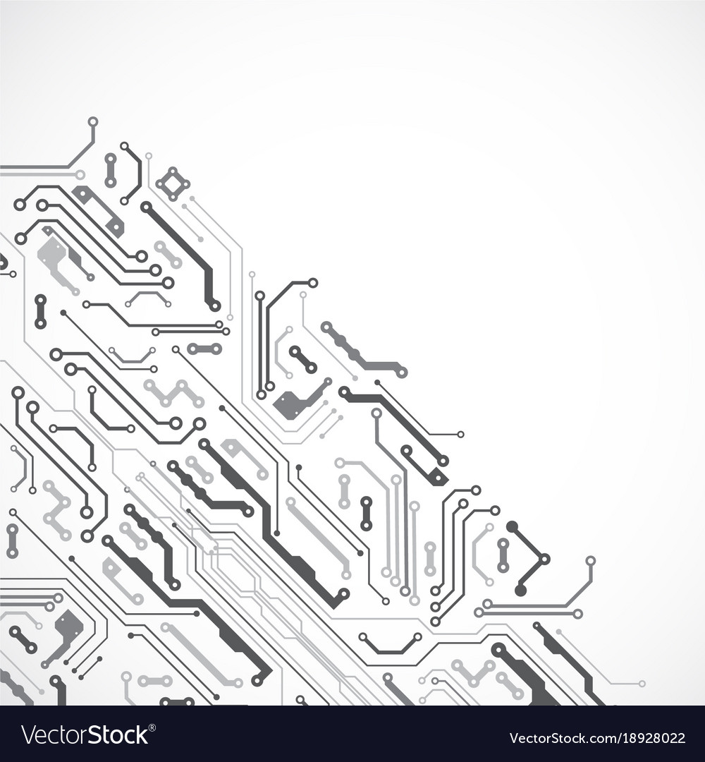 Hi-tech digital technology and engineering theme Vector Image