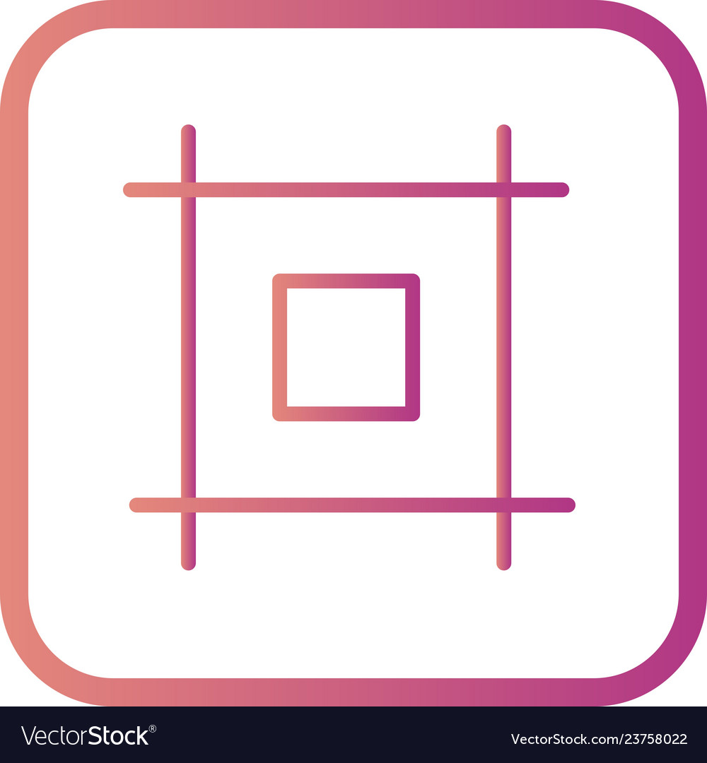 Layout icon Royalty Free Vector Image - VectorStock