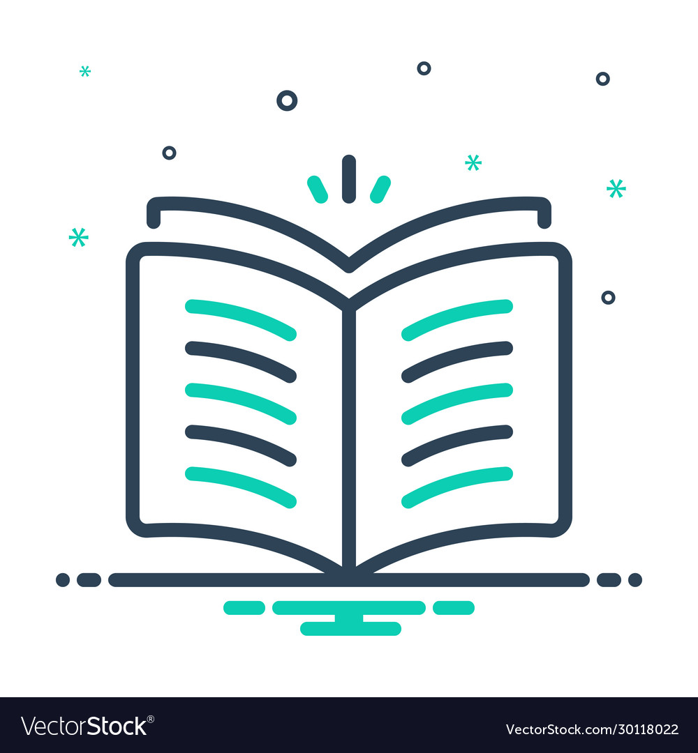 Open book Royalty Free Vector Image - VectorStock
