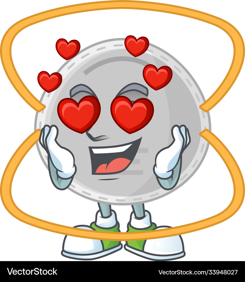 Charming n95 mask cartoon character Royalty Free Vector