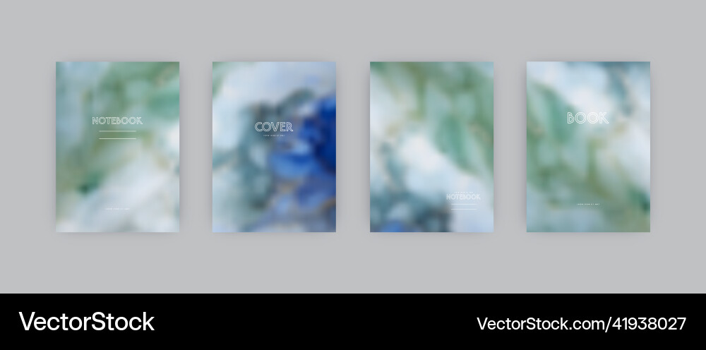 Set of cover templates Royalty Free Vector Image
