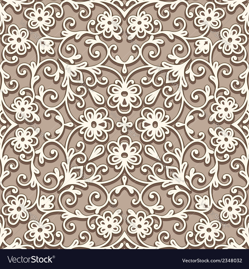Beige seamless pattern Royalty Free Vector Image