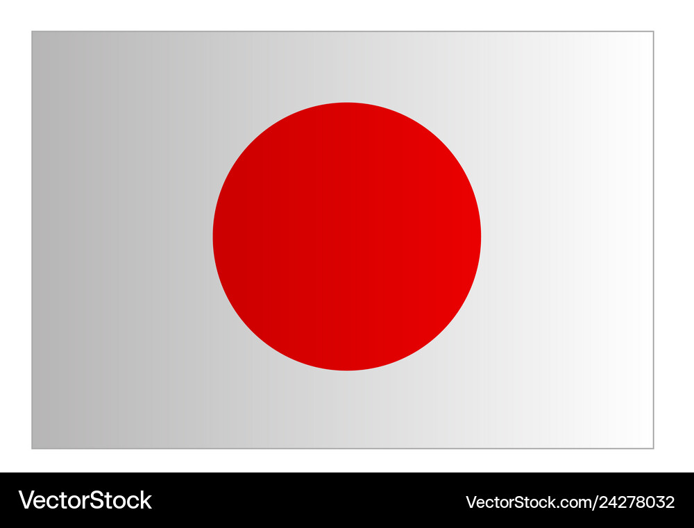 Japan flag japanese sun background Royalty Free Vector Image