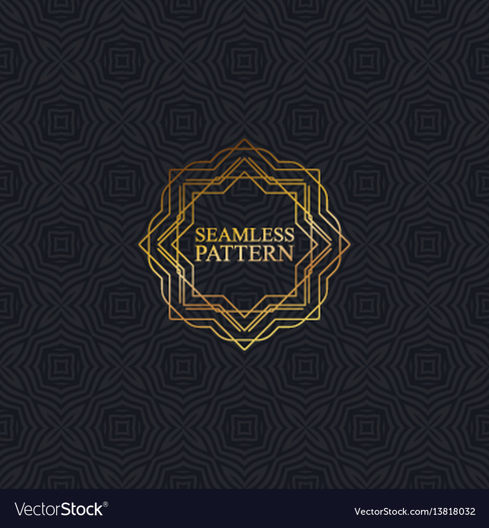 Seamless elegant pattern Royalty Free Vector Image