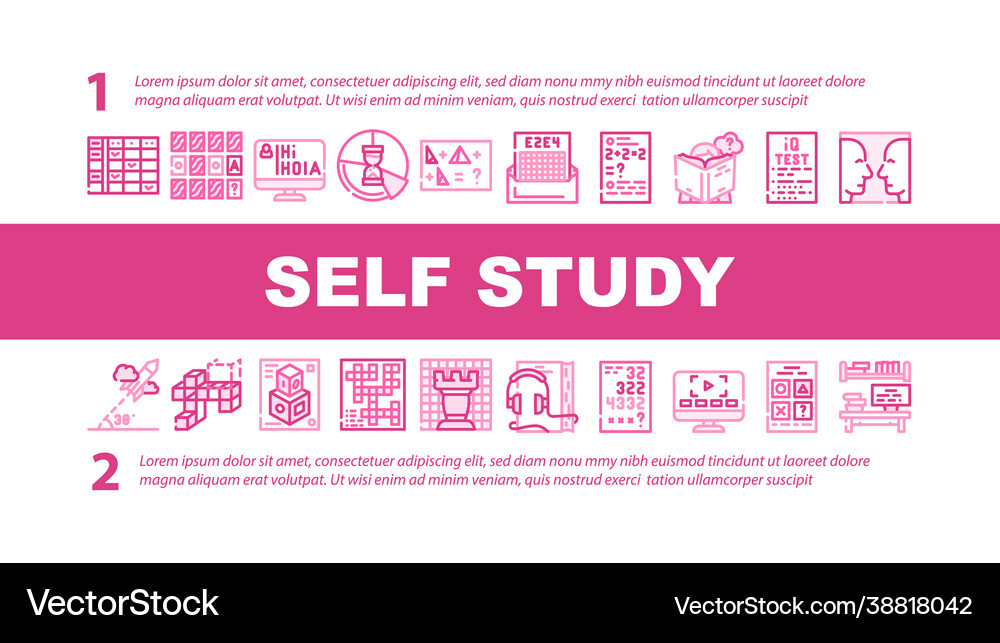 Coral sea aquatic reef landing header Royalty Free Vector