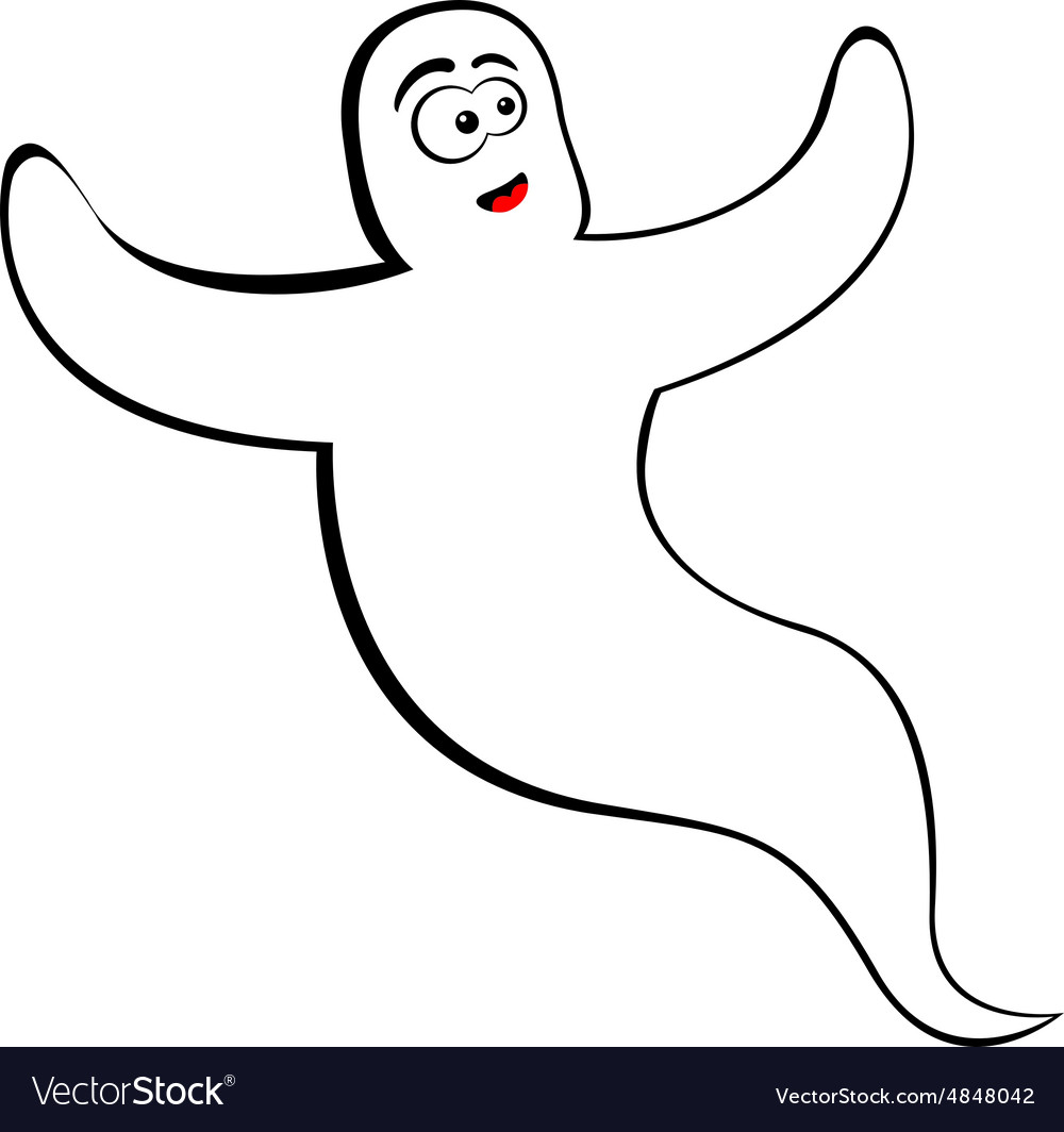 Ghost Royalty Free Vector Image - VectorStock