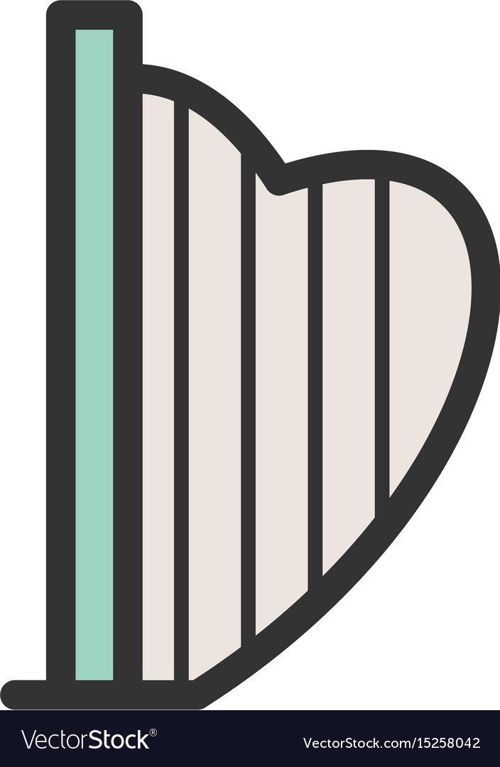 Harp Royalty Free Vector Image - VectorStock