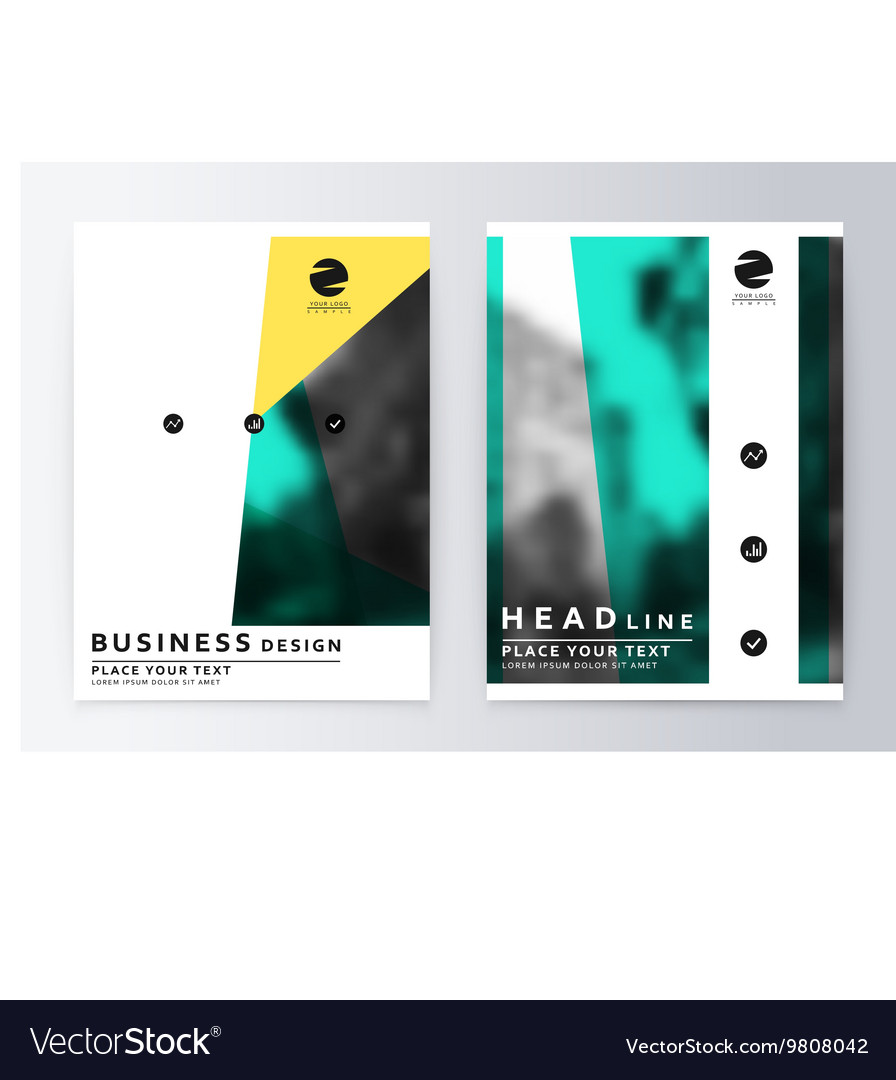 Layout design template Royalty Free Vector Image