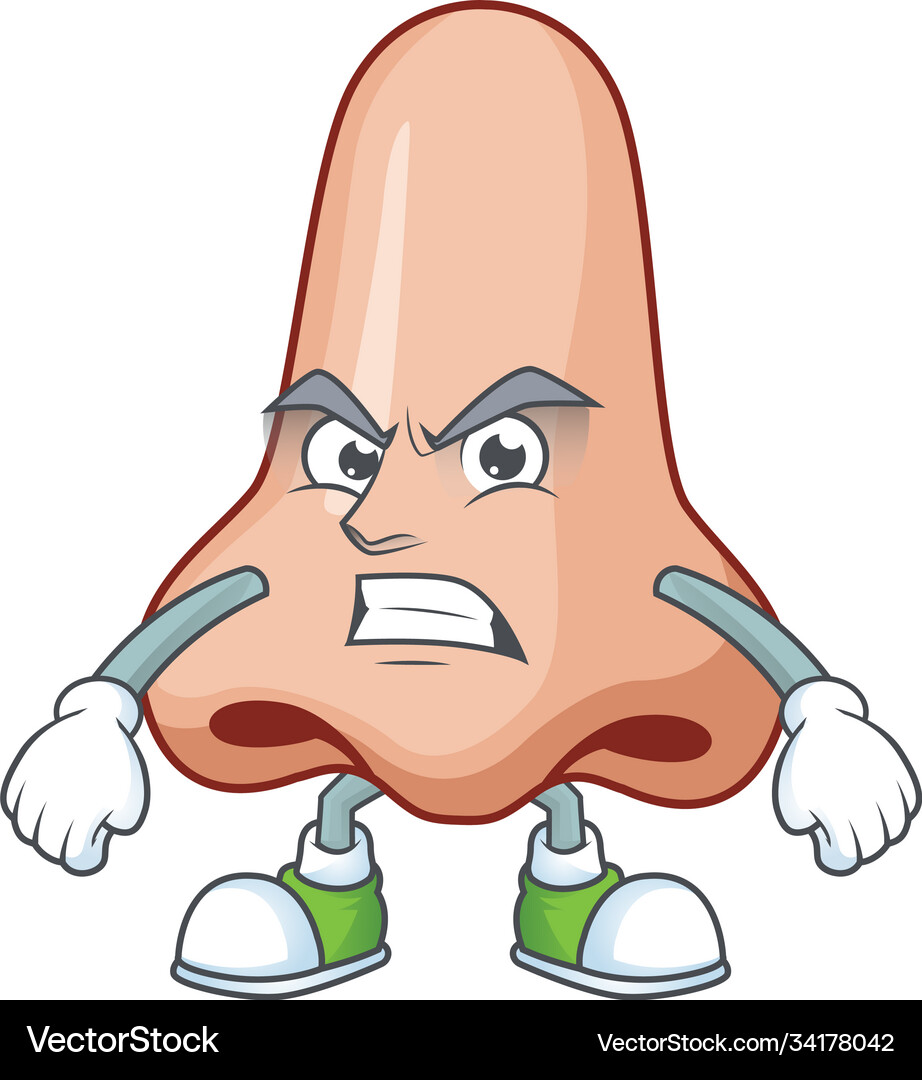 Angry Nose Drawing