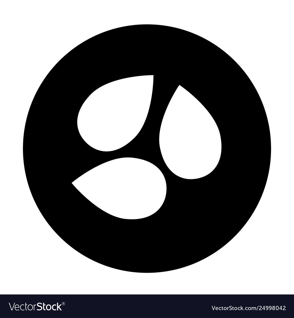 Seeds solid icon grain Royalty Free Vector Image