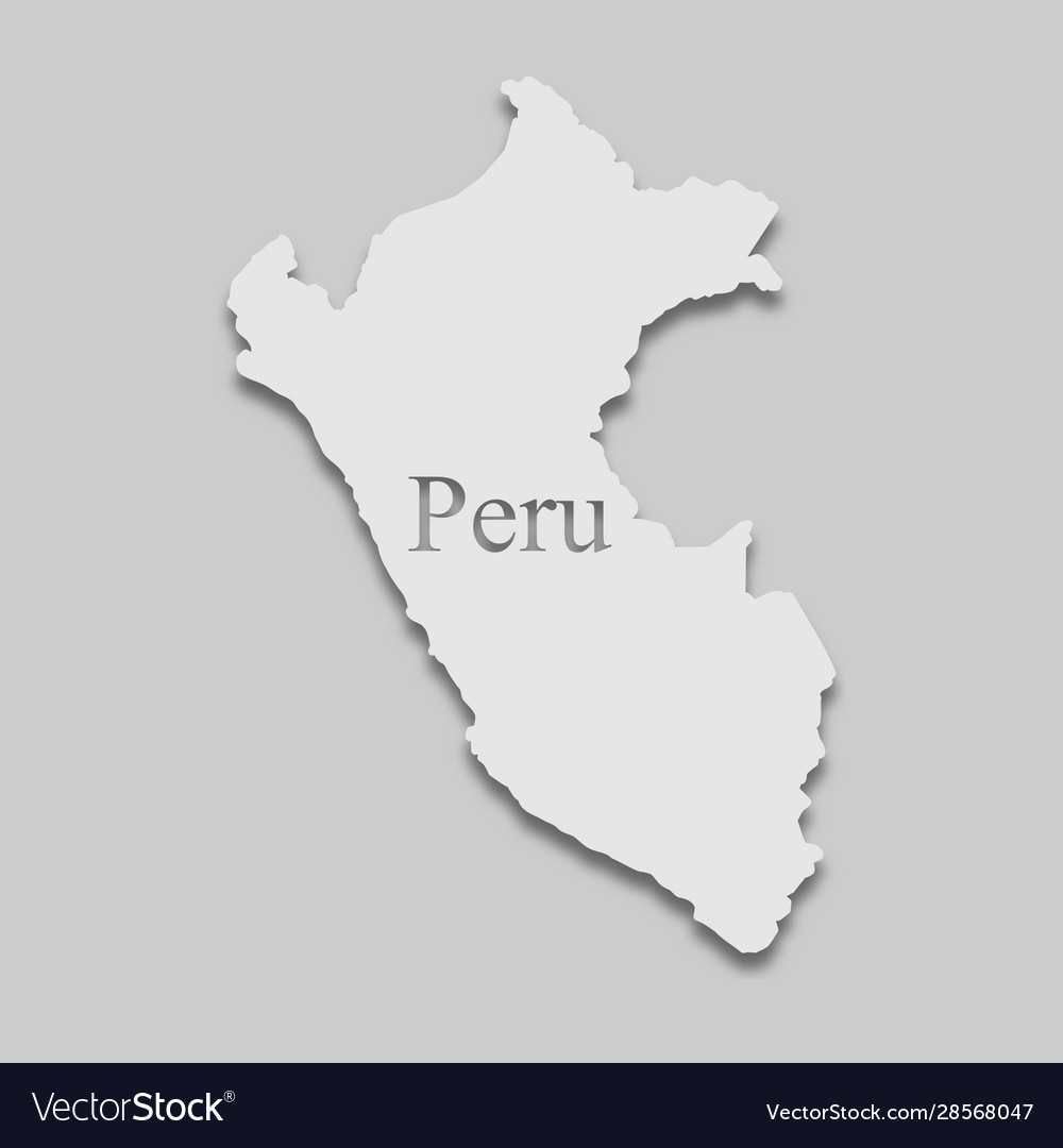 Map peru Royalty Free Vector Image - VectorStock