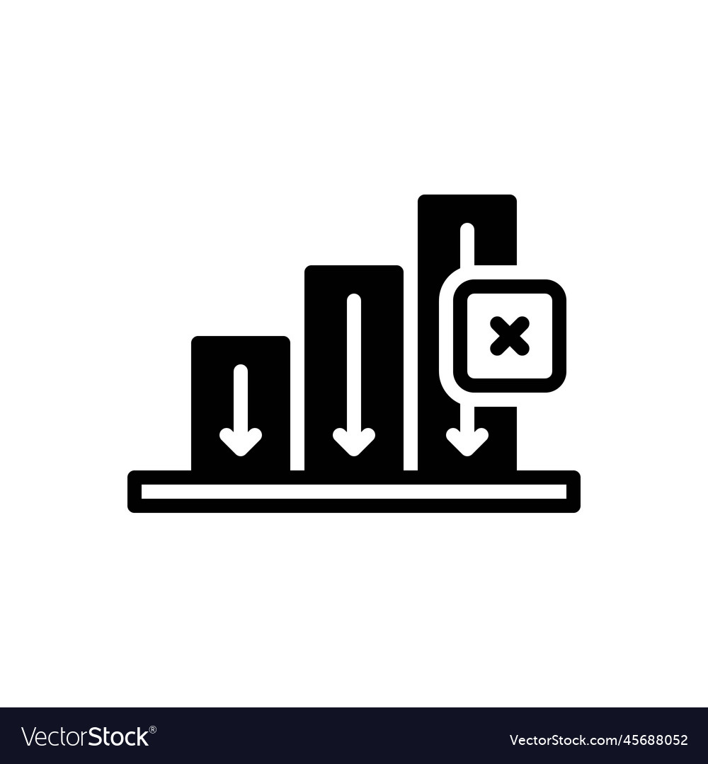 Decline Royalty Free Vector Image - VectorStock