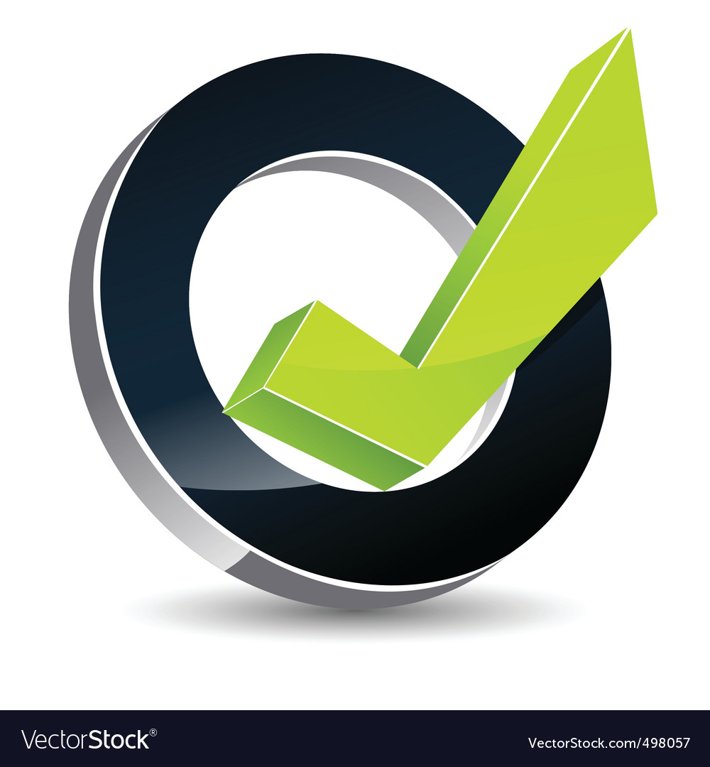 Correct Tick Icon Royalty Free Vector Image VectorStock