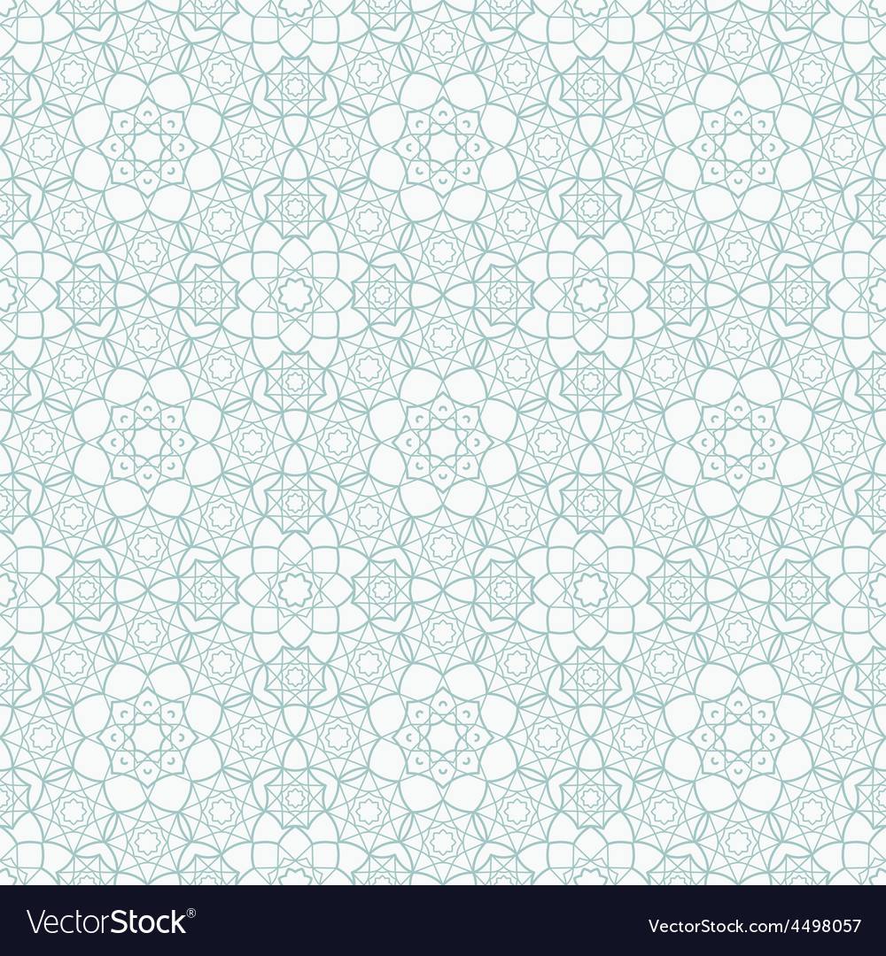 Islamic seamless pattern Royalty Free Vector Image