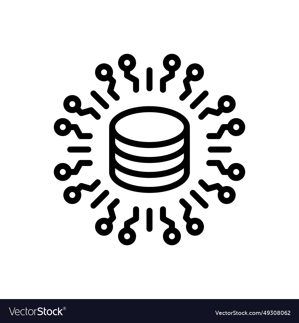 Big data Royalty Free Vector Image - VectorStock