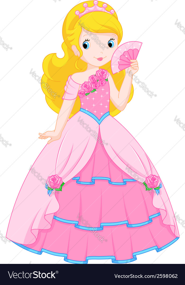 Princess Royalty Free Vector Image - VectorStock