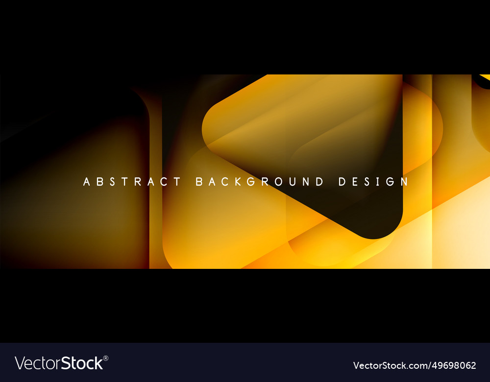 Shadow and light triangle background dynamic Vector Image