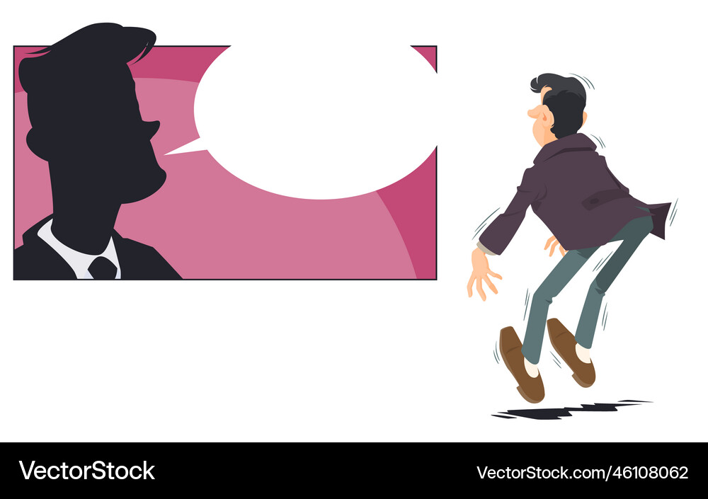 Surprised businessman for internet and mobile Vector Image