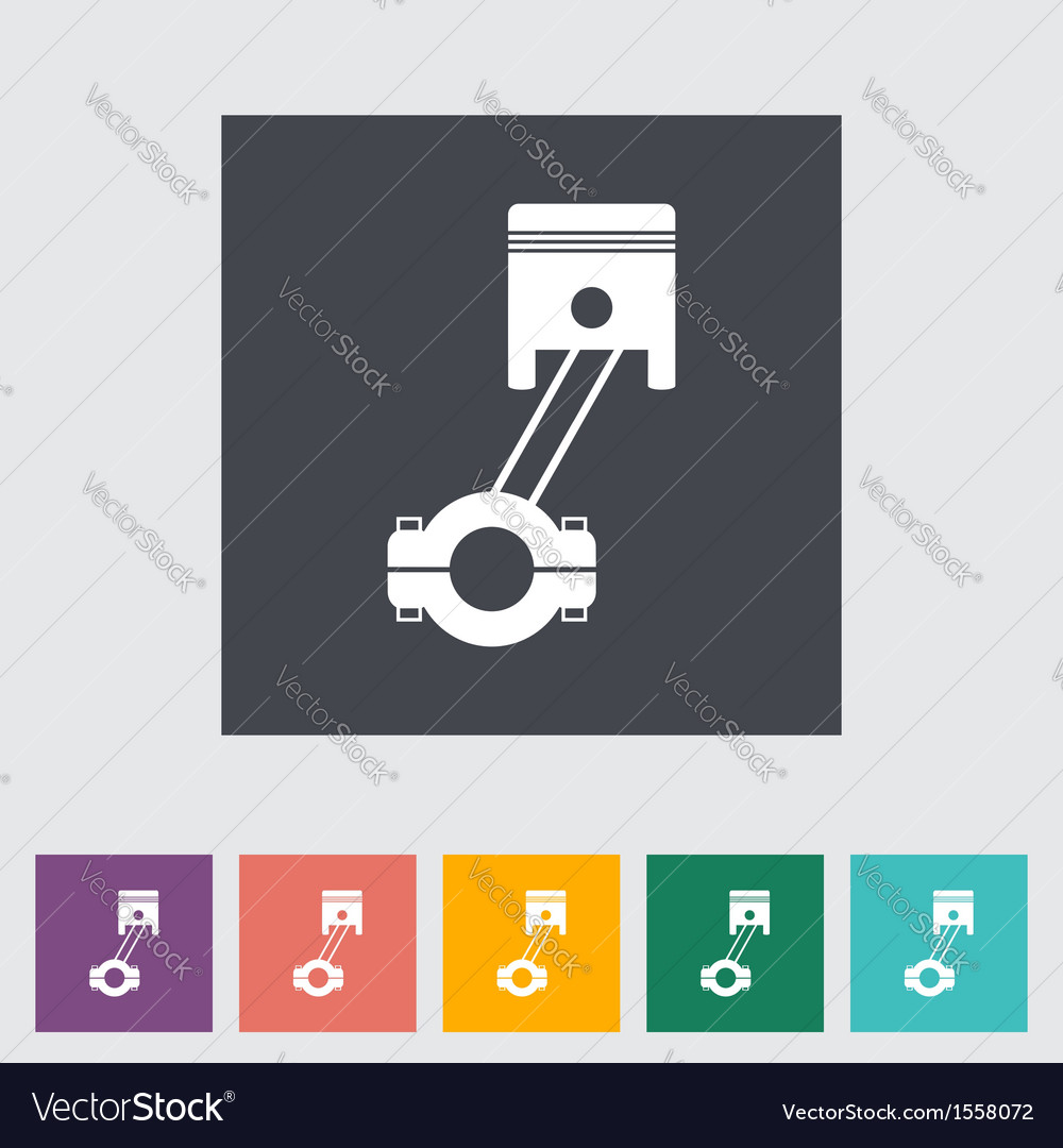 Piston Royalty Free Vector Image - VectorStock