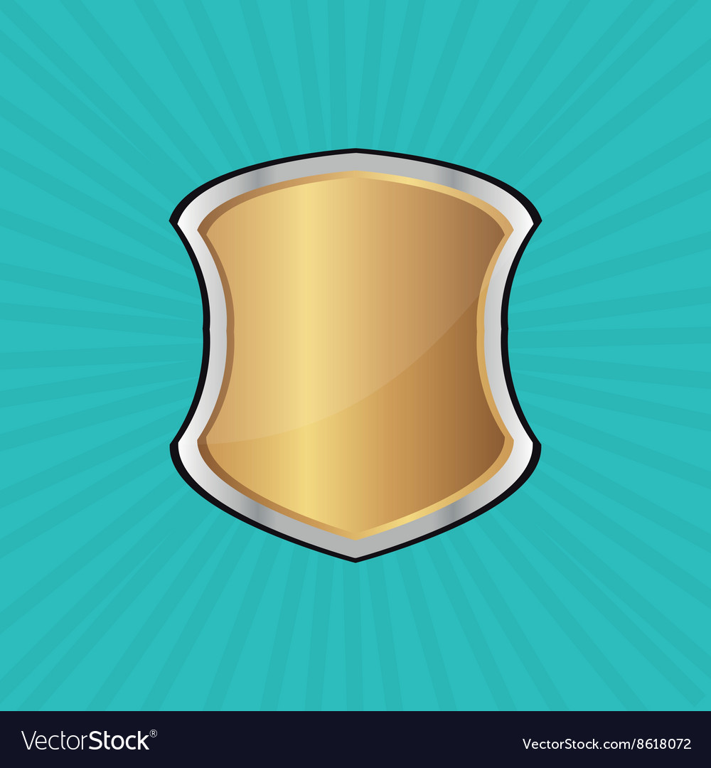 Security system shield concept warning Royalty Free Vector