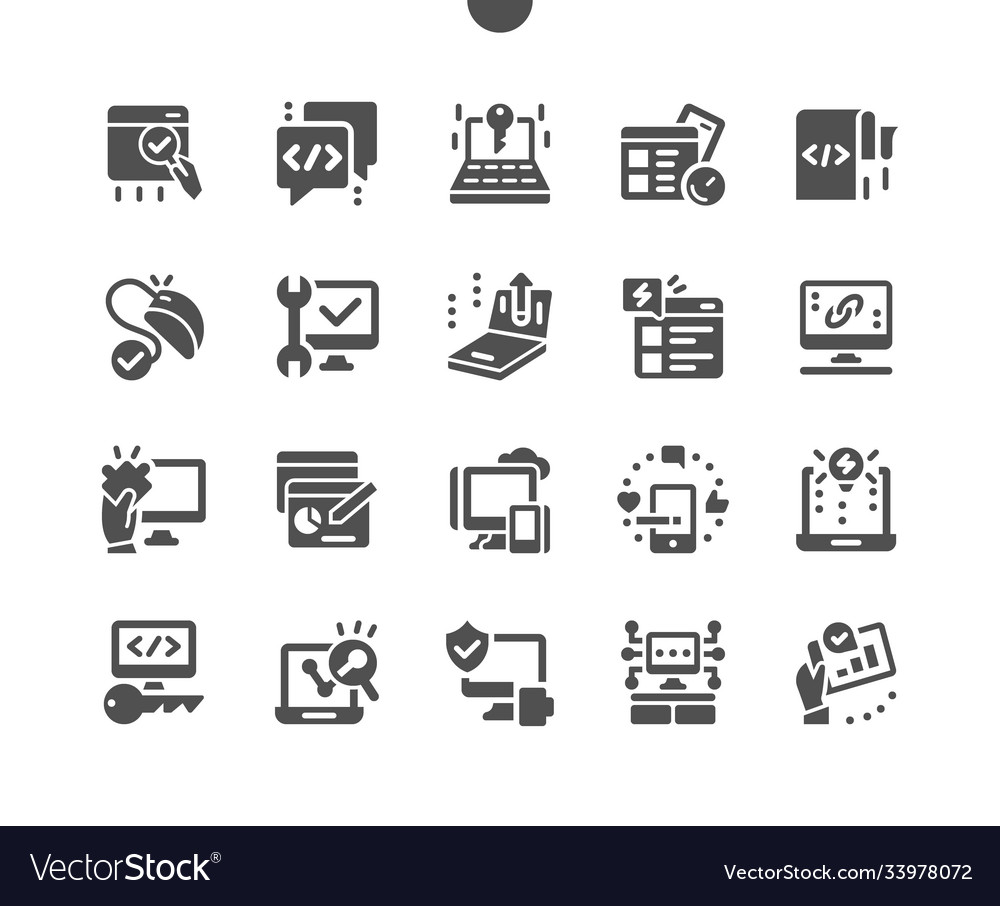 Web optimization development user interface Vector Image