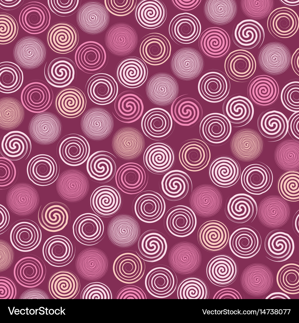 Abstract circles of swirls background Royalty Free Vector