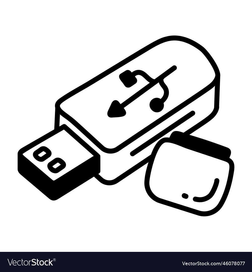 Usb Royalty Free Vector Image - VectorStock