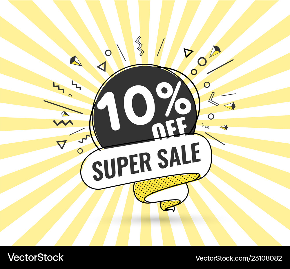 Super sale weekend special offer Royalty Free Vector Image