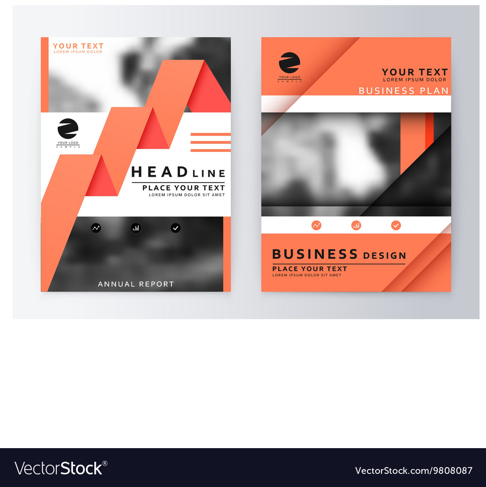 Layout design template Royalty Free Vector Image