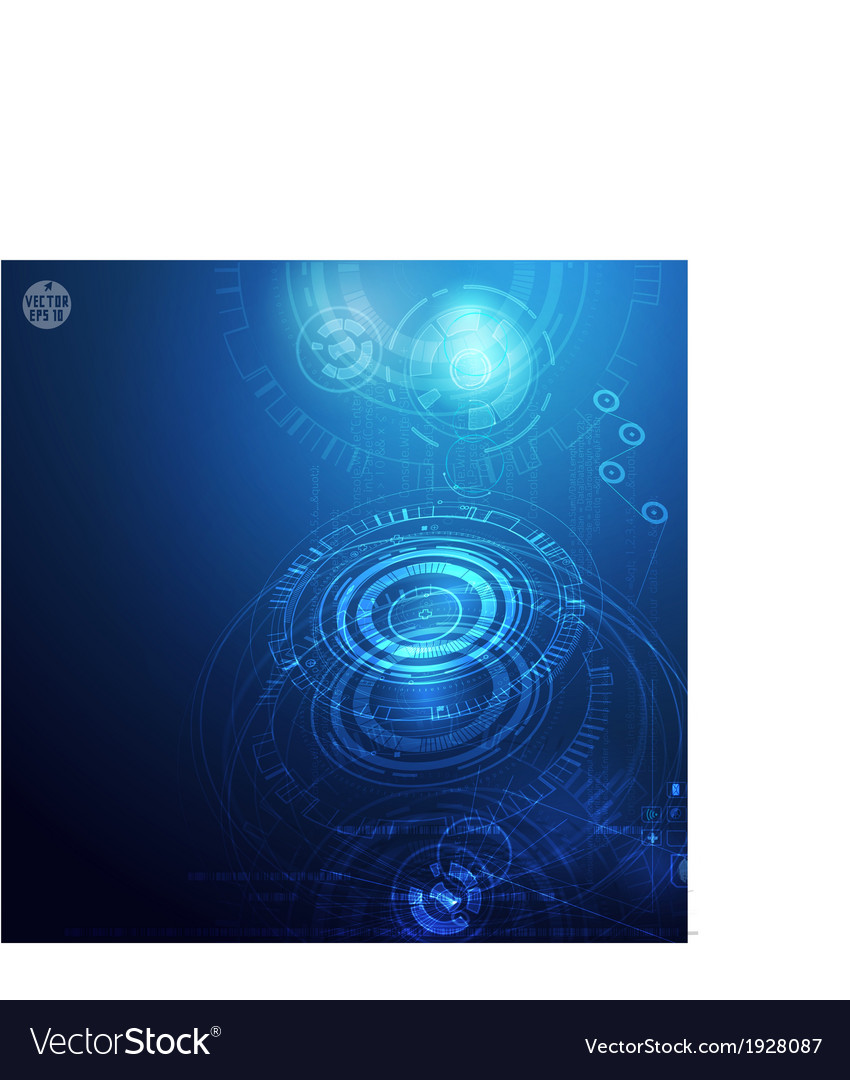 Techno3 Royalty Free Vector Image - VectorStock