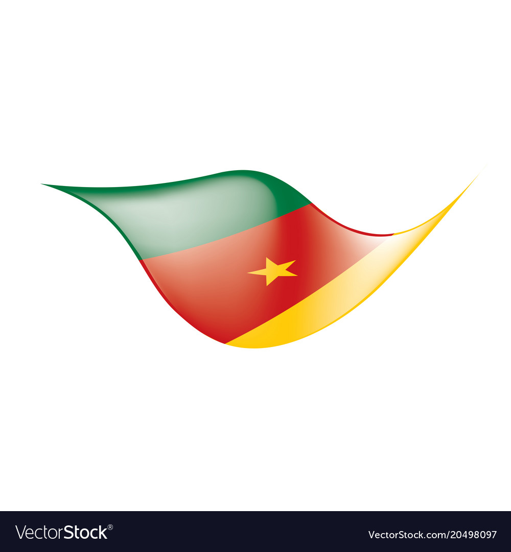 Cameroon flag Royalty Free Vector Image - VectorStock