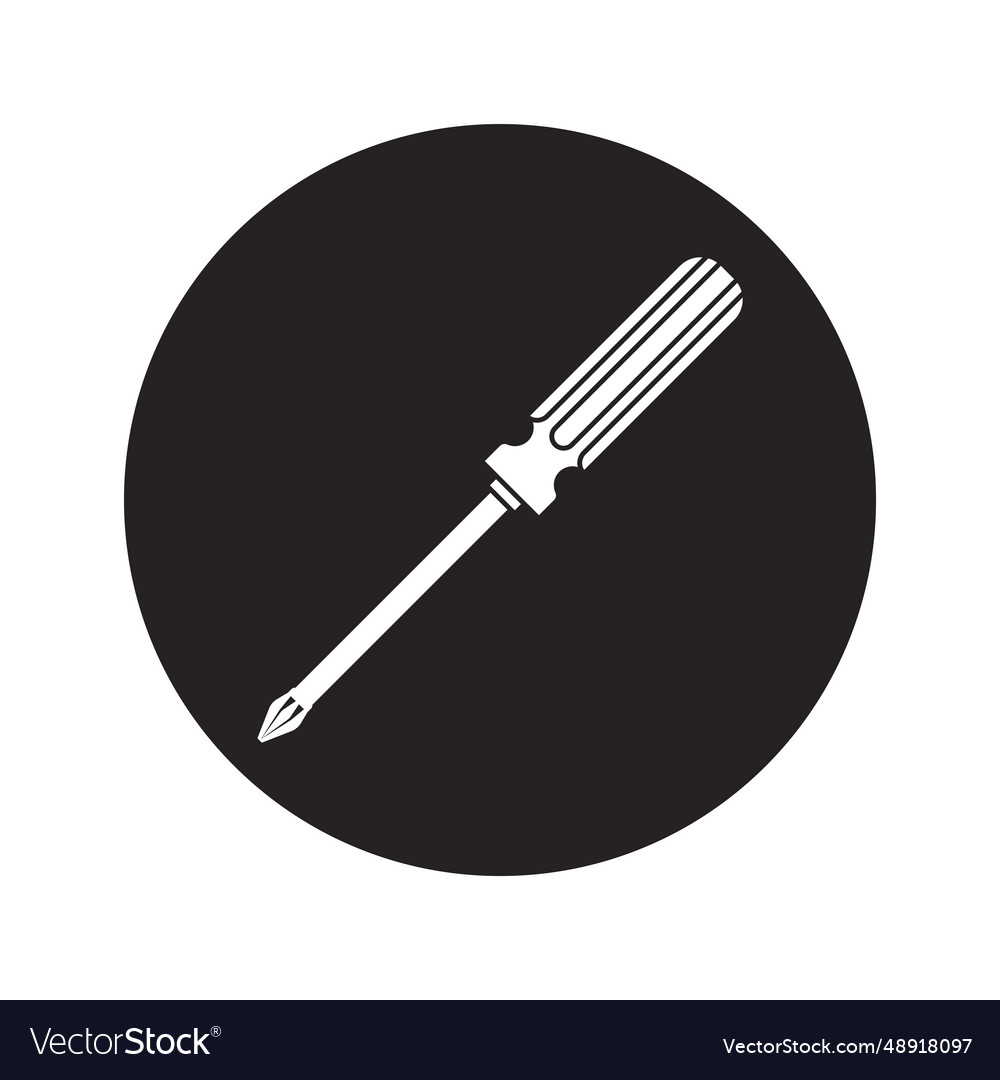 Screwdriver icon Royalty Free Vector Image - VectorStock