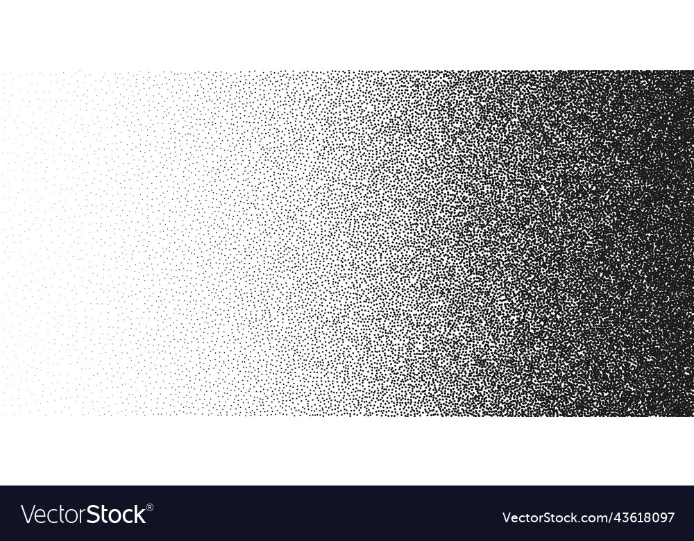 Stipple pattern dotted geometric background Vector Image