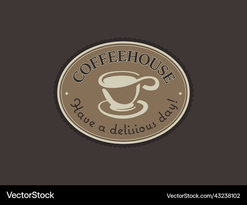 Its time for a coffee Royalty Free Vector Image