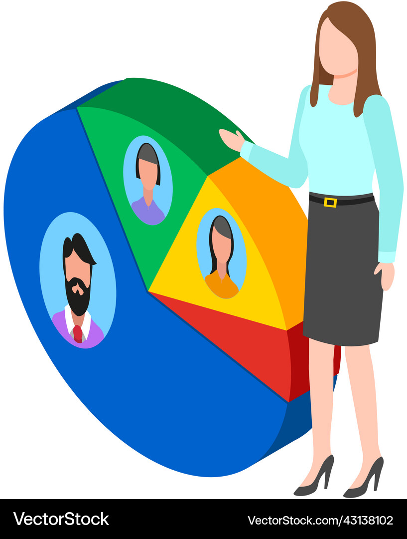 Office work recruitment hr service concept hr Vector Image