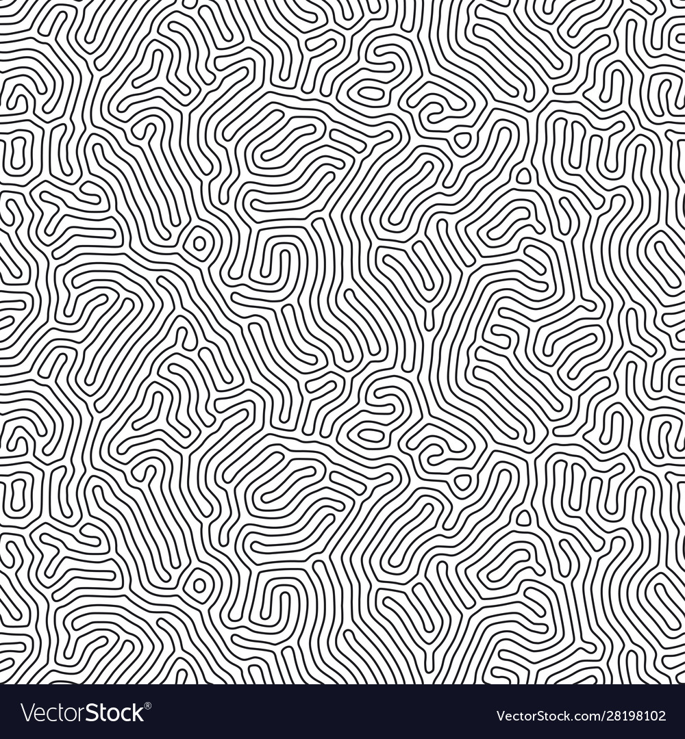 Organic background with rounded lines diffusion Vector Image