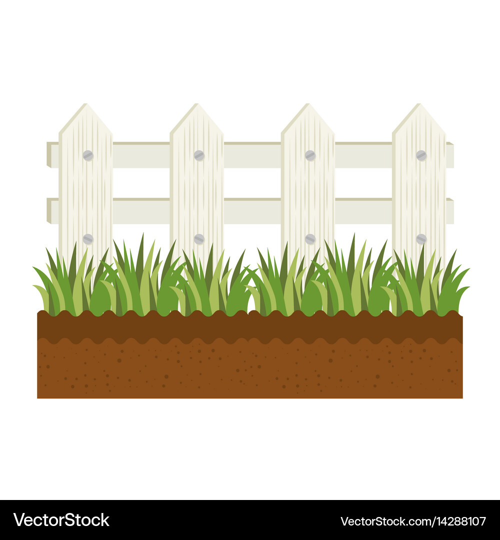 Cute garden plants cultive Royalty Free Vector Image