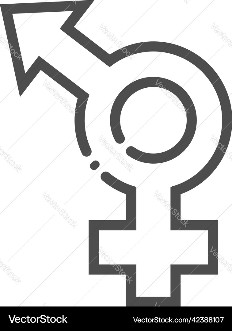 Homophobia transphobia and biphobia icon design Vector Image
