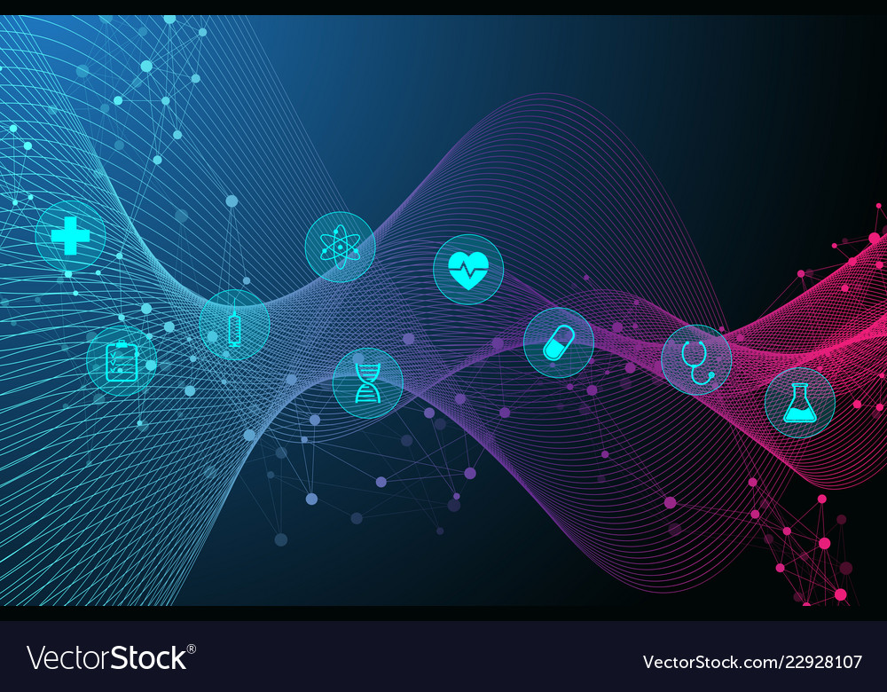 Scientific genetic engineering Royalty Free Vector Image