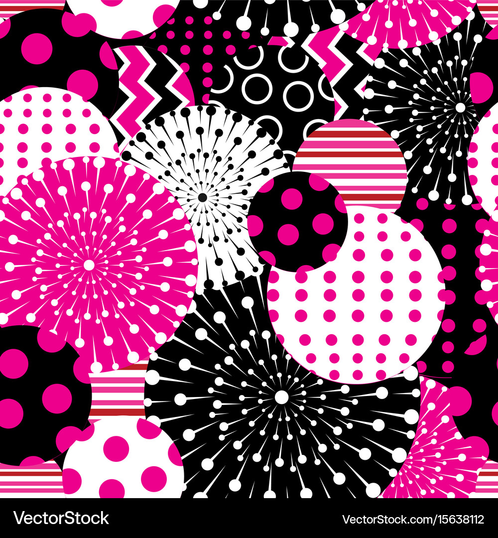 Seamless geometric graphic pattern Royalty Free Vector Image